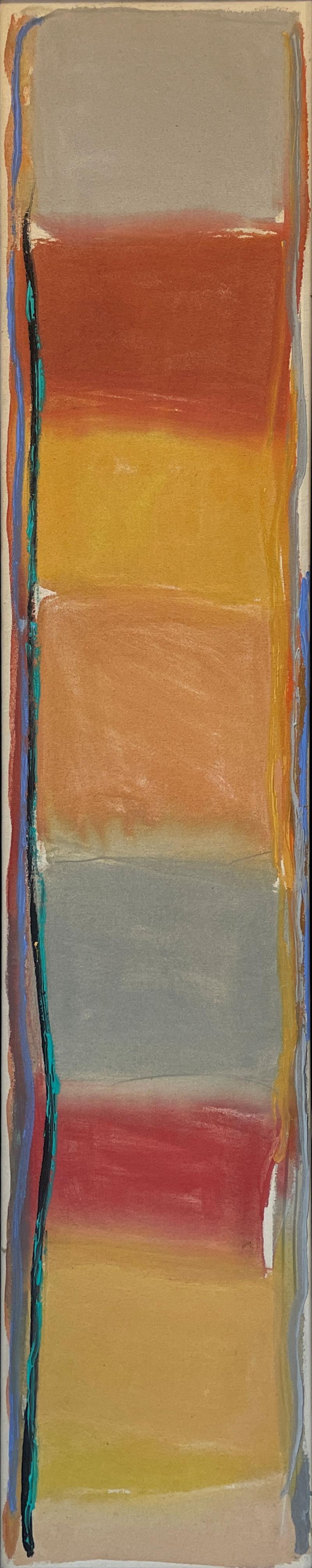 Larry Zox V Stack Larry Zox Abstract Expressionist Color Field