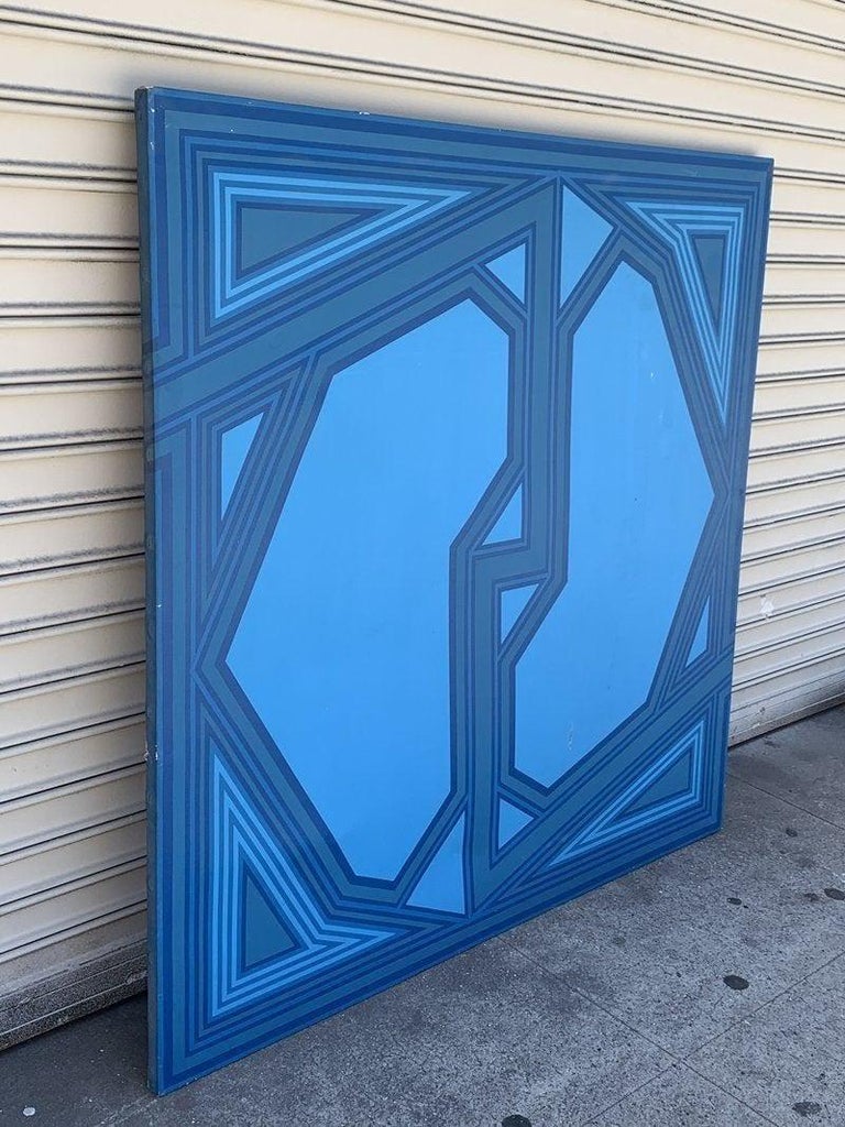 Blues Oil on Canvas by Leonard Contino at 1stDibs