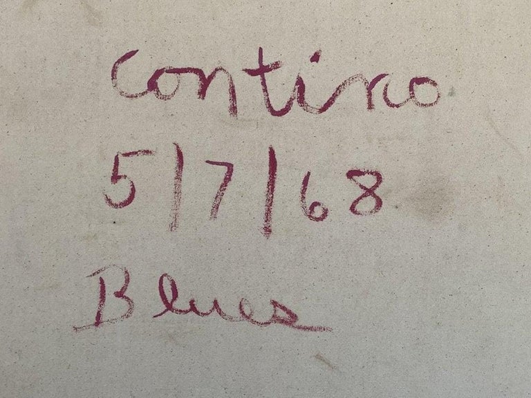 Blues Oil on Canvas by Leonard Contino at 1stDibs