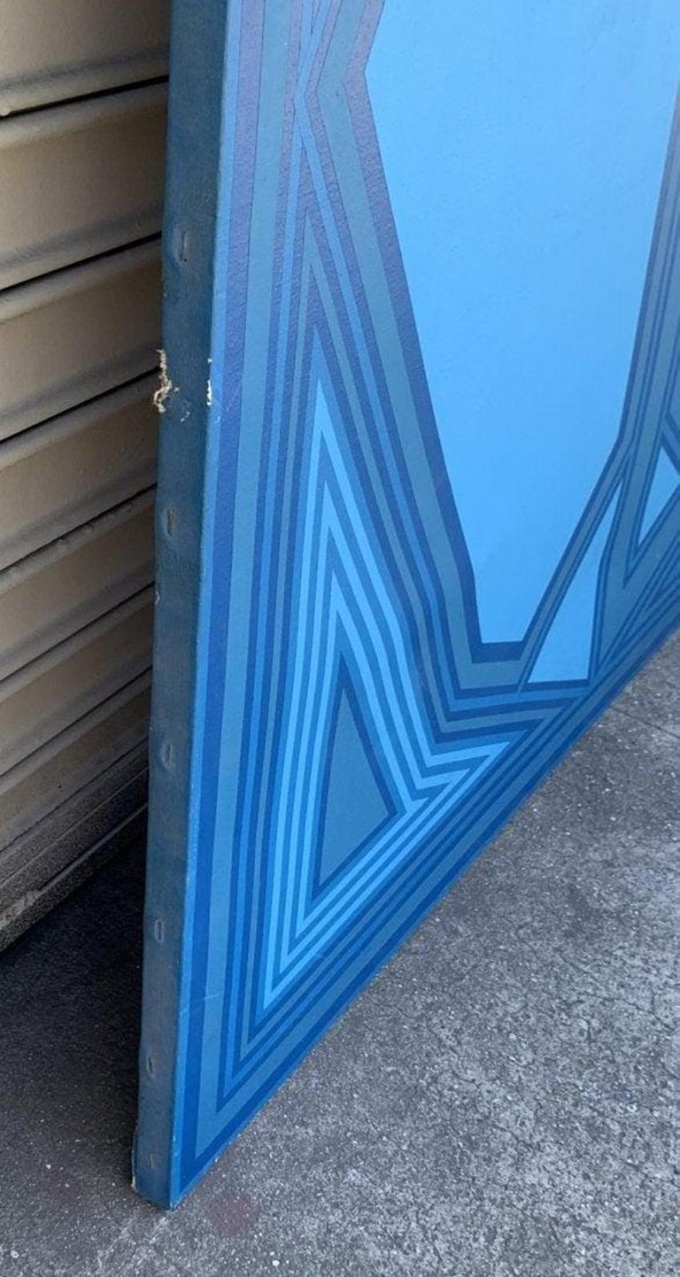 Blues Oil on Canvas by Leonard Contino at 1stDibs