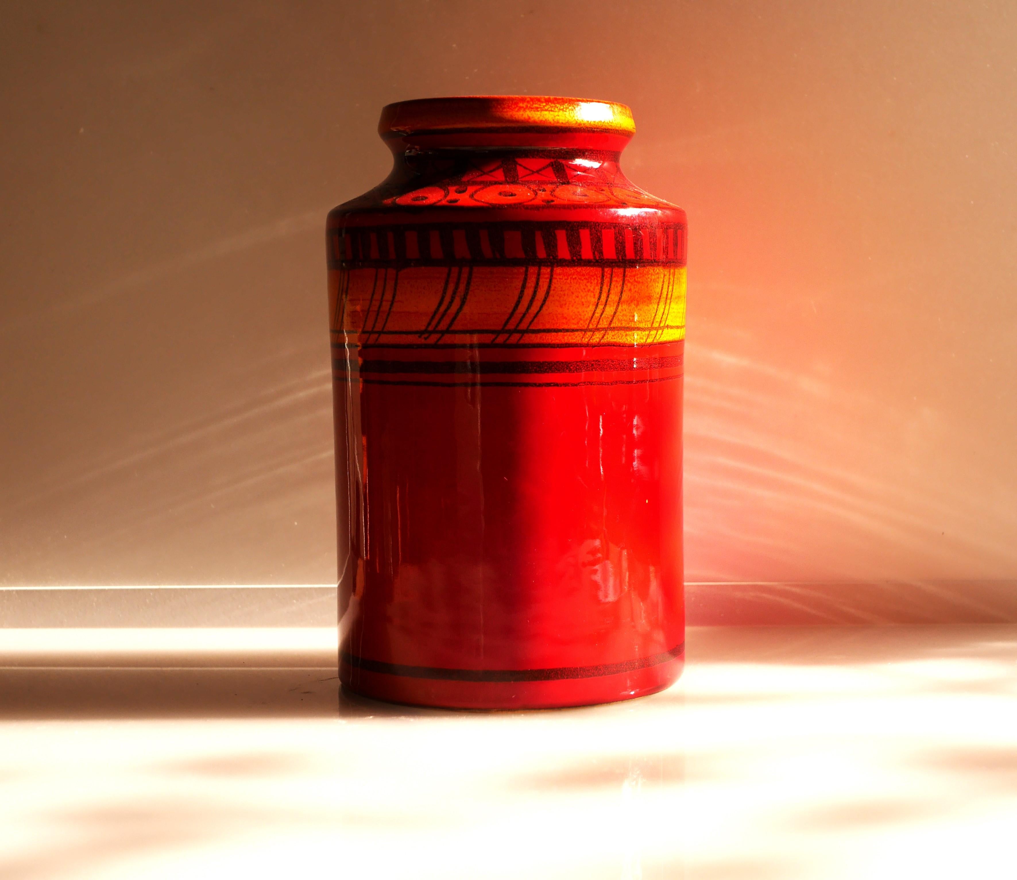 Mid-century modern Bitossi vase For Sale at 1stDibs