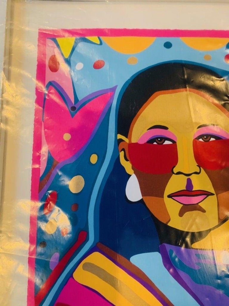 Peggy Bull, Serigraph by George Littlechild 1/50 For Sale at 1stDibs ...