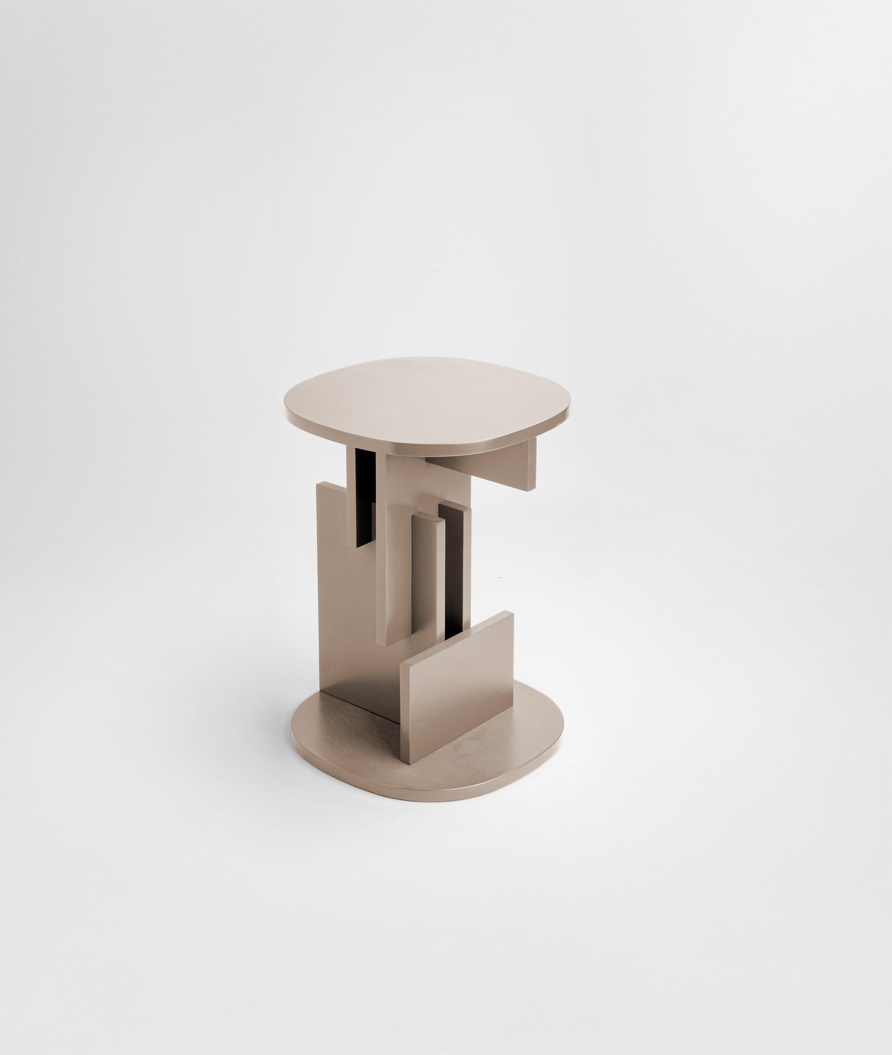 " Tamer" Side table by Adriane Escarfullery For Sale at 1stDibs