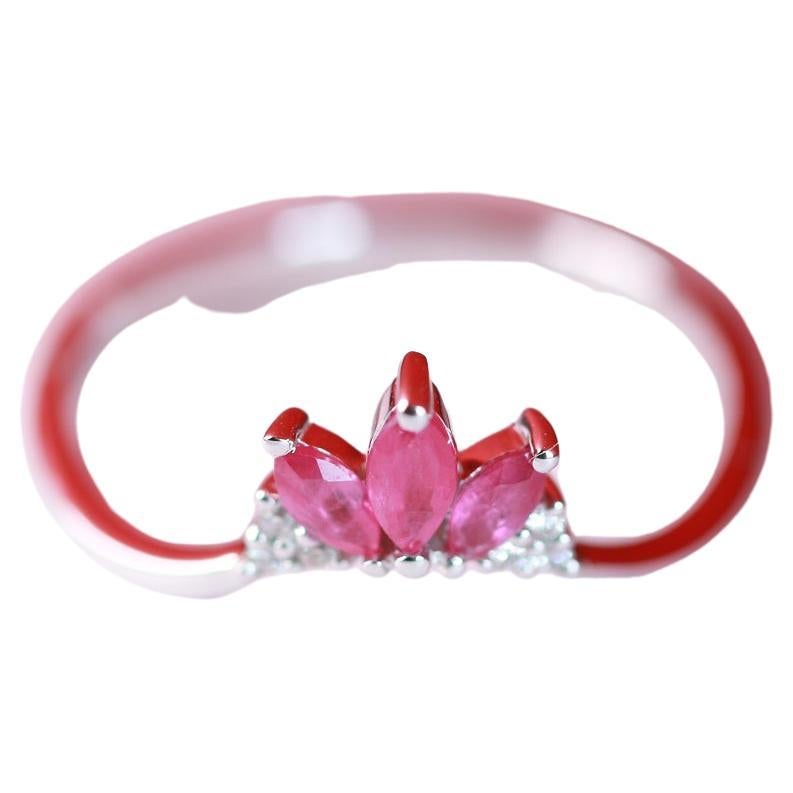 0.33 Carat Round Cut Diamond 18 Karat White Gold Engagement Cluster ...