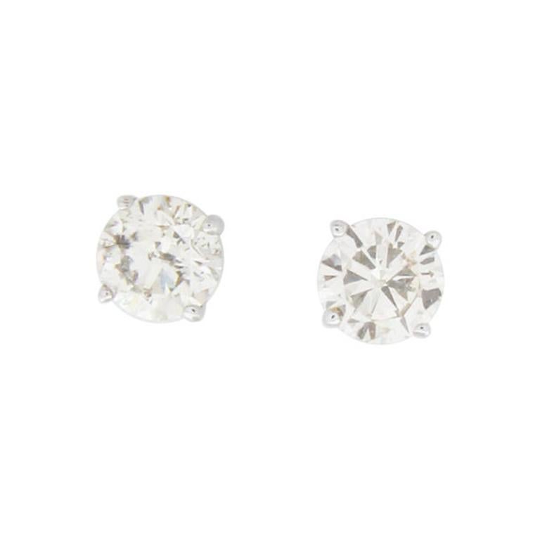 20 Carat Total Weight Round Diamond Stud Earrings For Sale at 1stDibs ... 20 Carat Total Weight Round Diamond Stud Earrings For Sale at 1stDibs ...