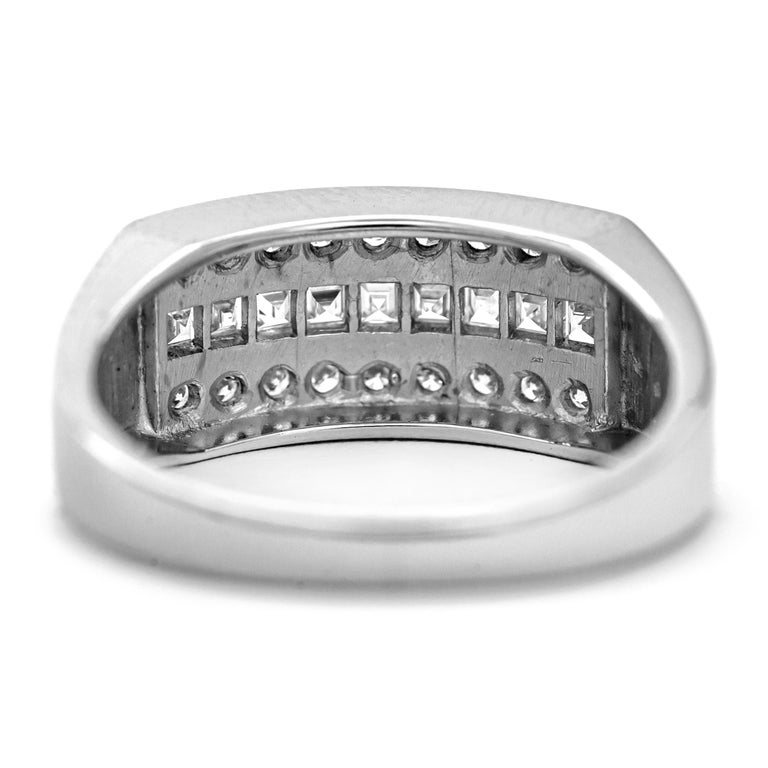 0.45 ct Natural Colorless White Diamonds Ring For Sale at 1stDibs