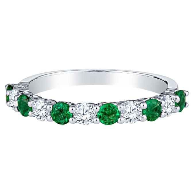 Zydo 5.85ctw Round Diamond and 0.41ctw Round Ruby 18k White Gold ...