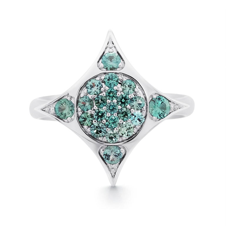 0.65 Carat Natural Color-Changing Russian Alexandrite Ring Set in 18K ...