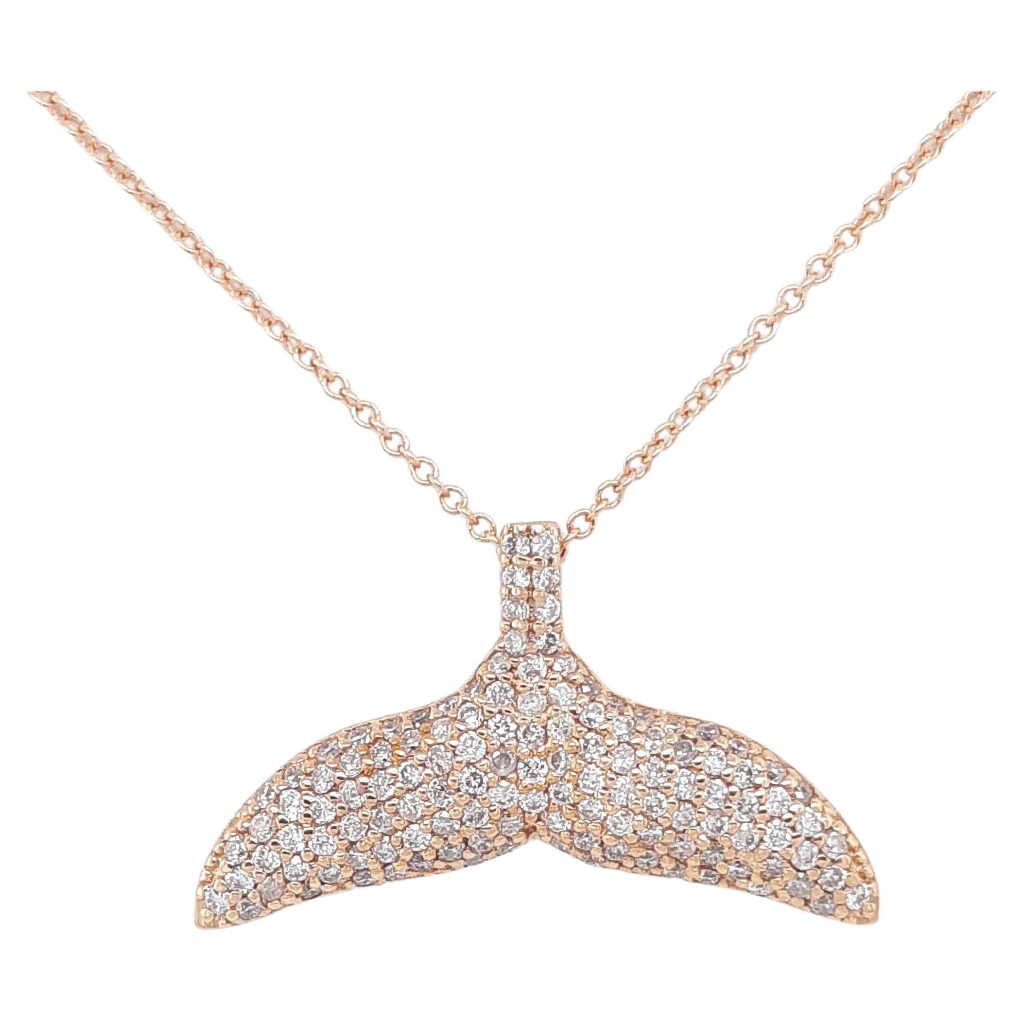 0.40ct Natural Pink Diamond Love Pendant For Sale at 1stDibs