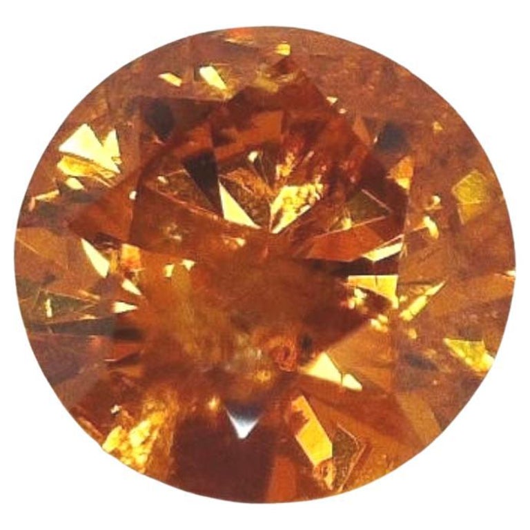 0.75CT Round Fancy Diamond For Sale at 1stDibs
