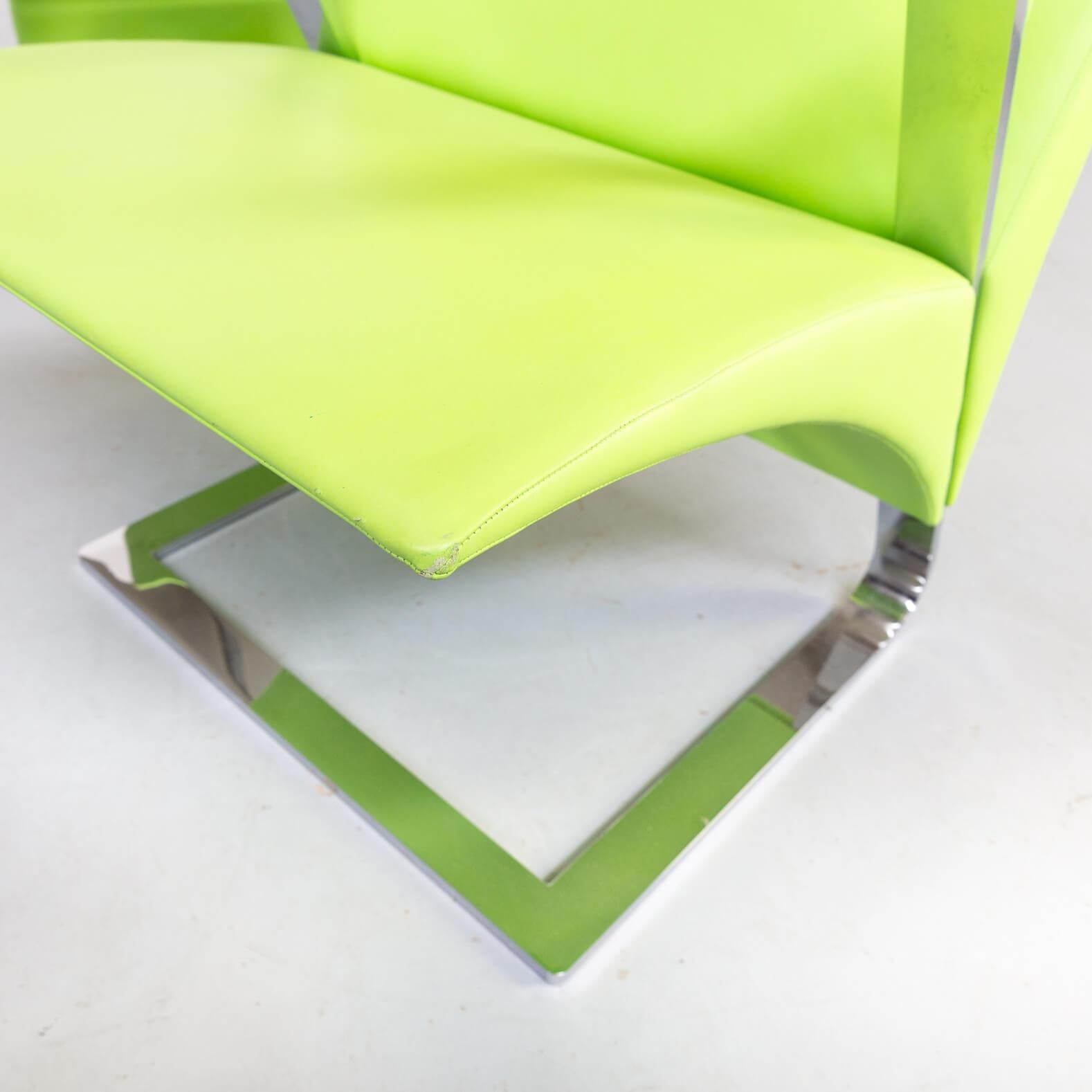 09s Riccardo Antonio ‘Ravello’ Fauteuil with Pelle Leather for Poltrona ...