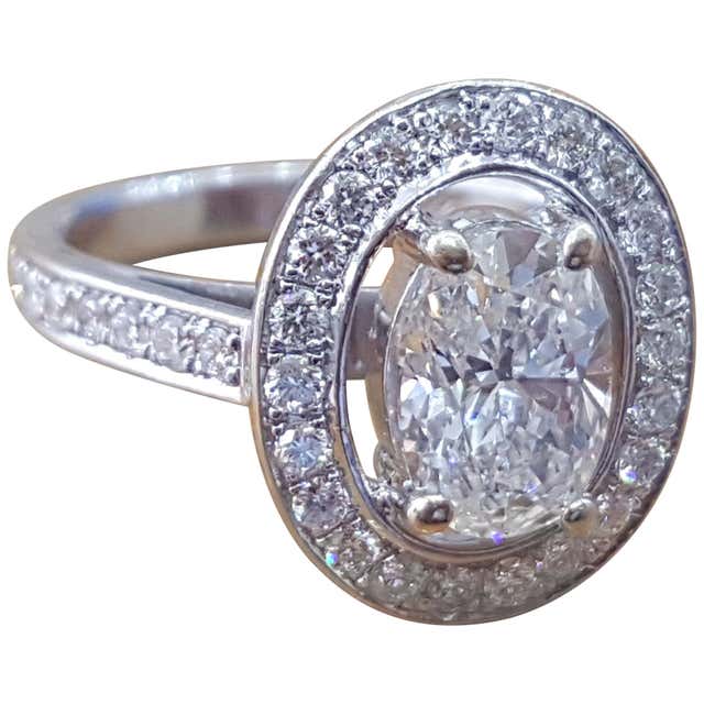 2 Carat 14 Karat Rose Gold Certified Oval Black Diamond Engagement Ring