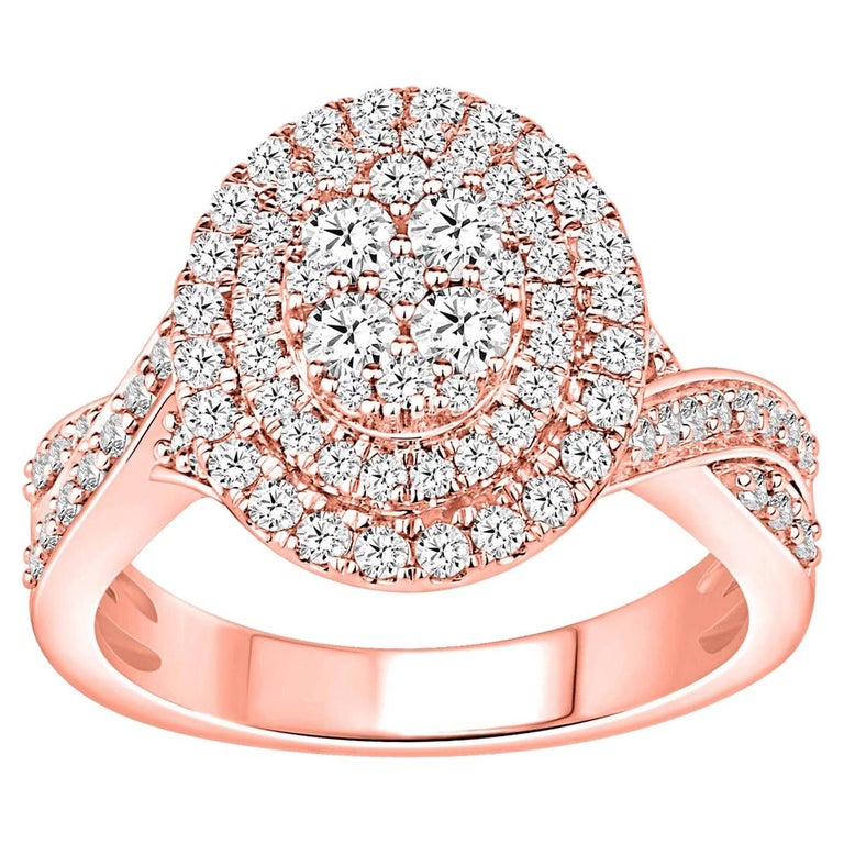 1 Carat TW Diamond Composite Engagement Ring For Sale at 1stDibs