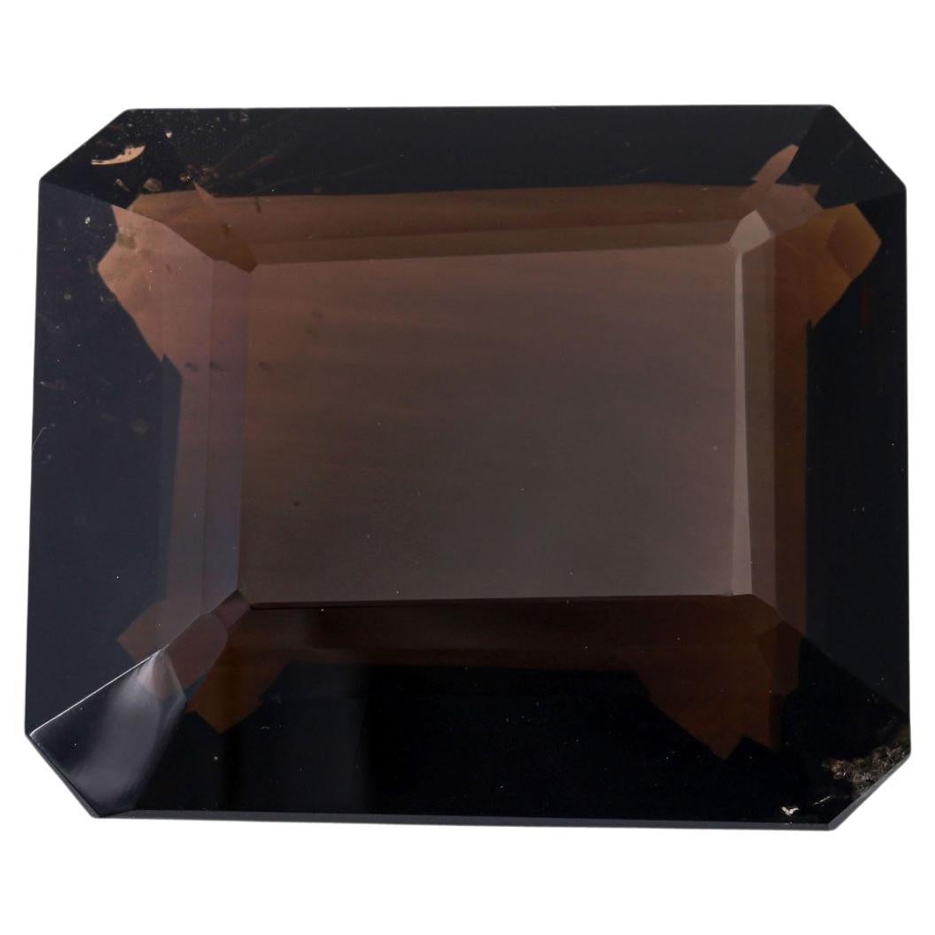 14.95ct Round Smoky Quartz Fantasy/Fancy Cut For Sale at 1stDibs