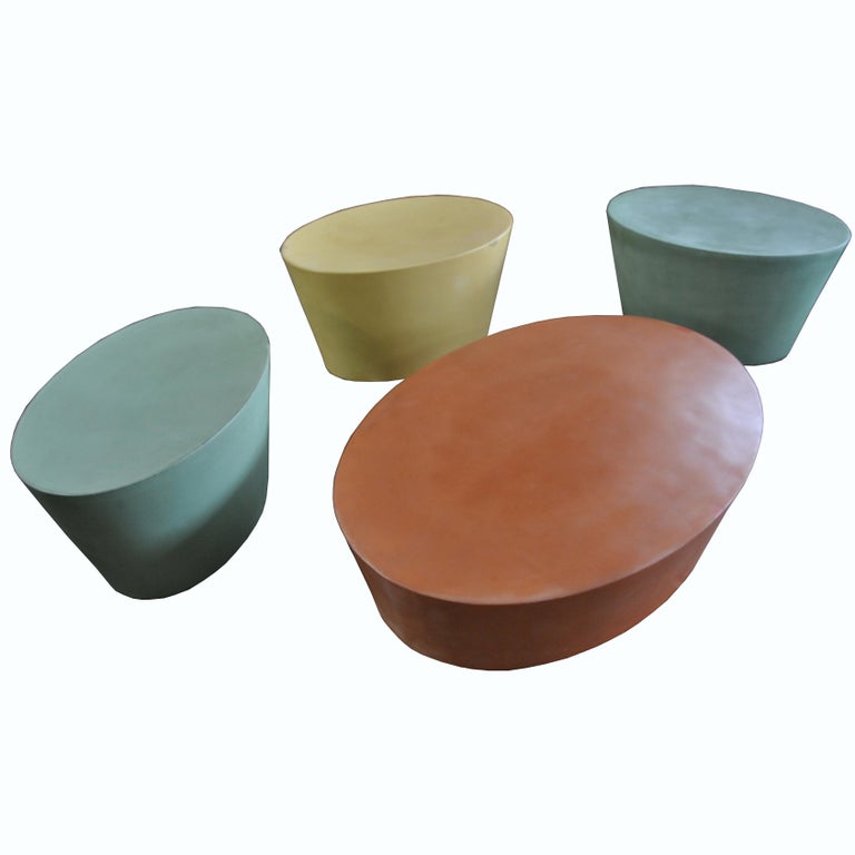 1 Maya Lin Knoll Adult Stone Stool at 1stDibs