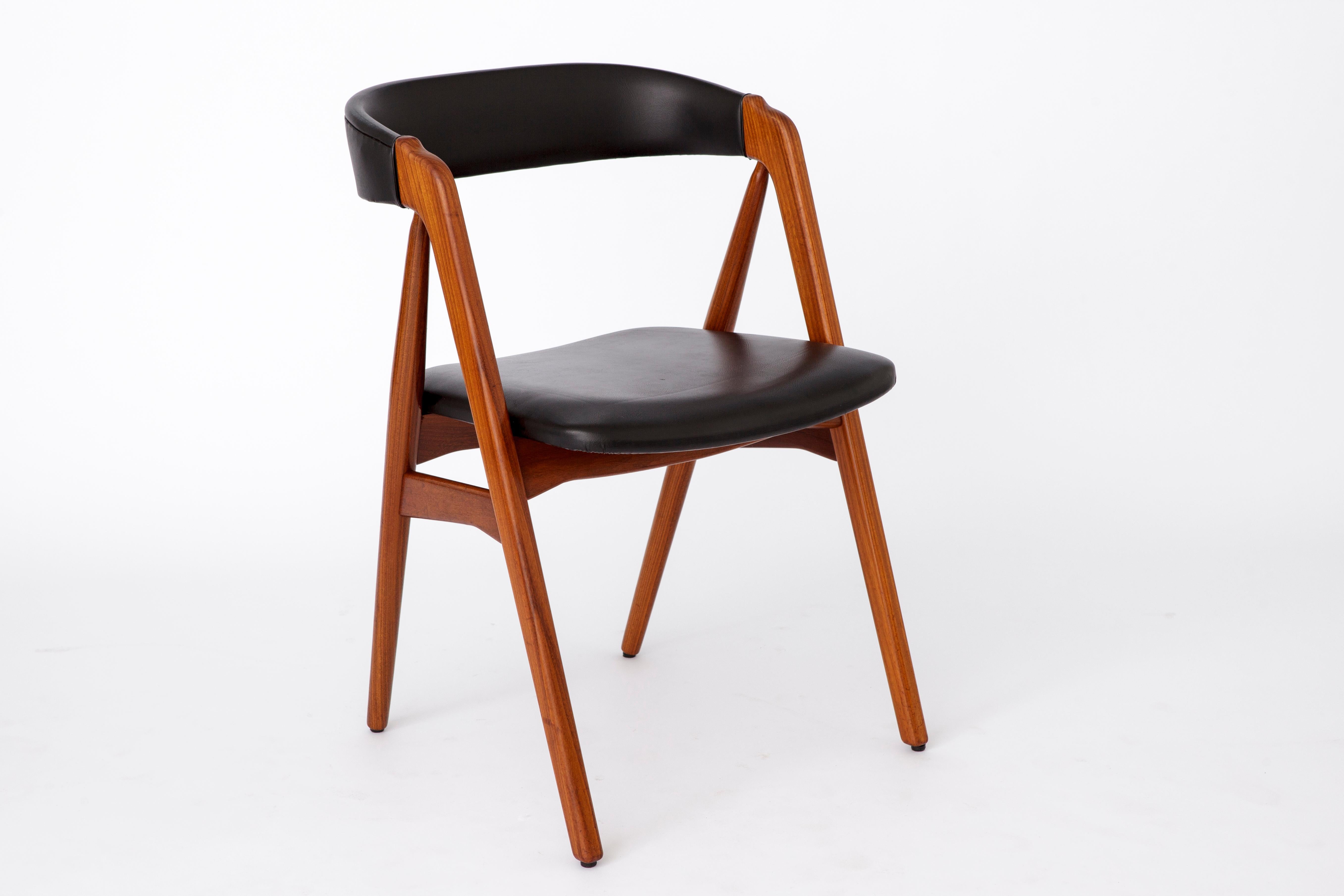1 of 2 Desk Chair by Thomas Harlev 1960s for Farstrup, Denmark For Sale ...