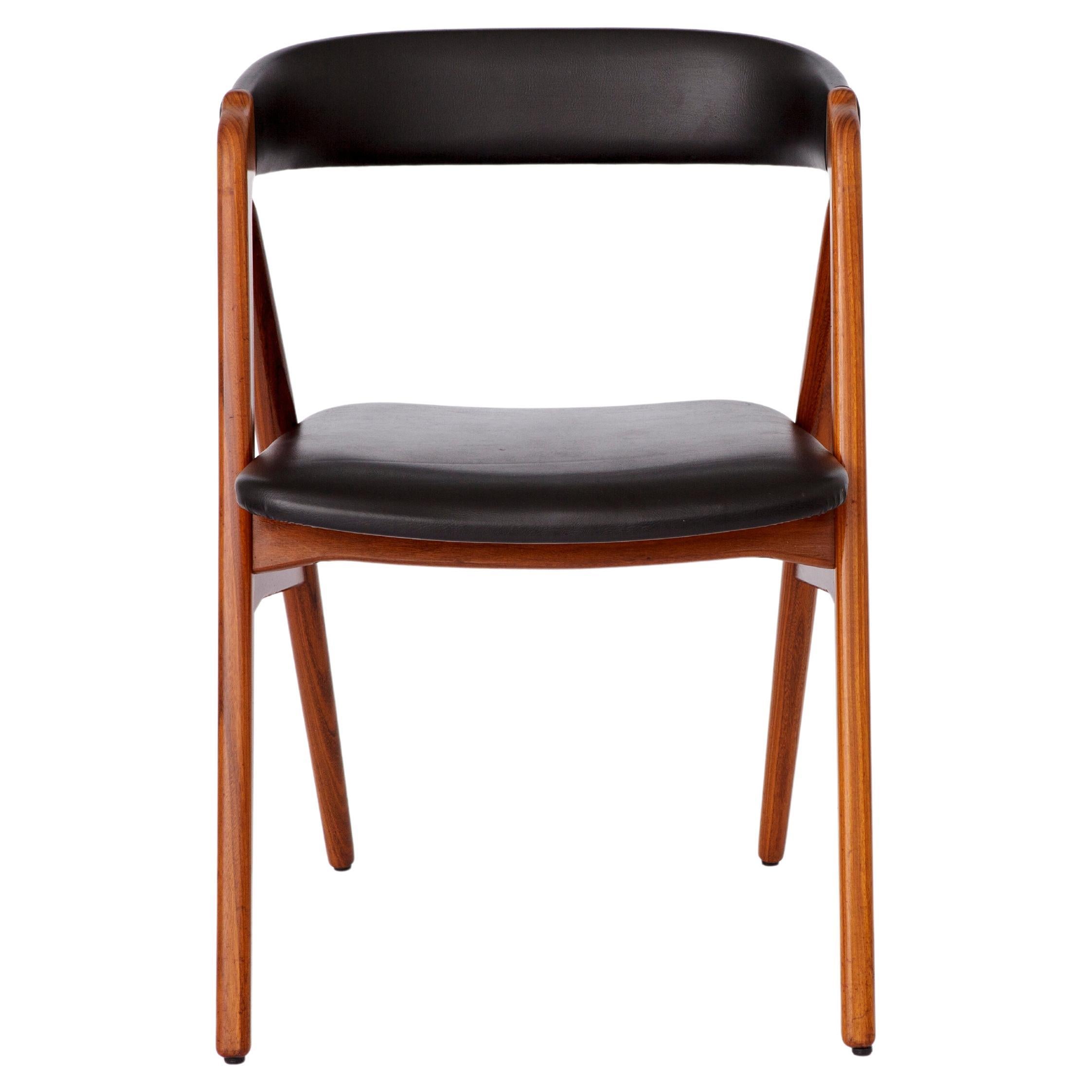 1 of 2 Desk Chair by Thomas Harlev 1960s for Farstrup, Denmark For Sale ...