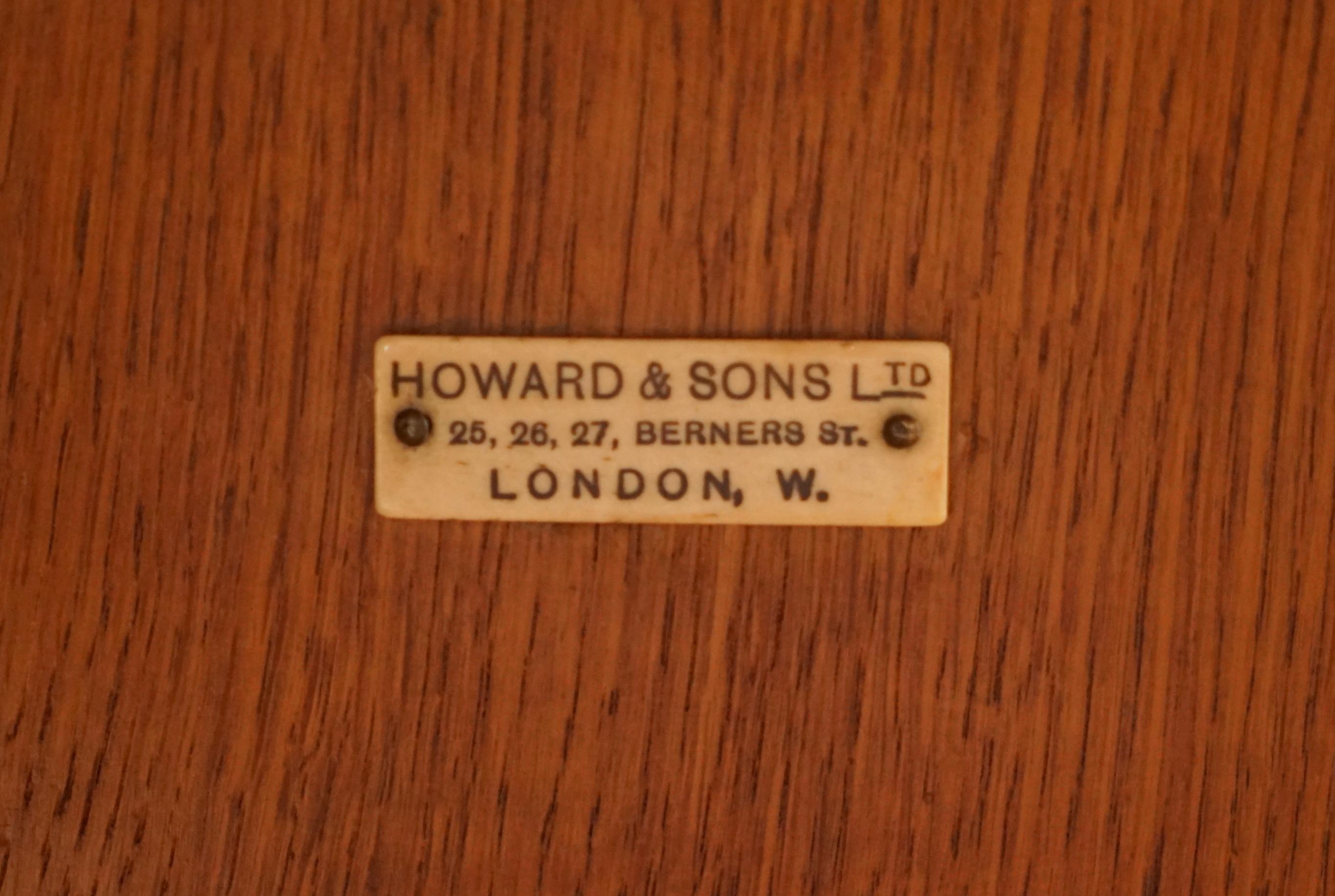 1 of 2 Victorian Antique Howard and Son's Revolving Library Bookcase ...