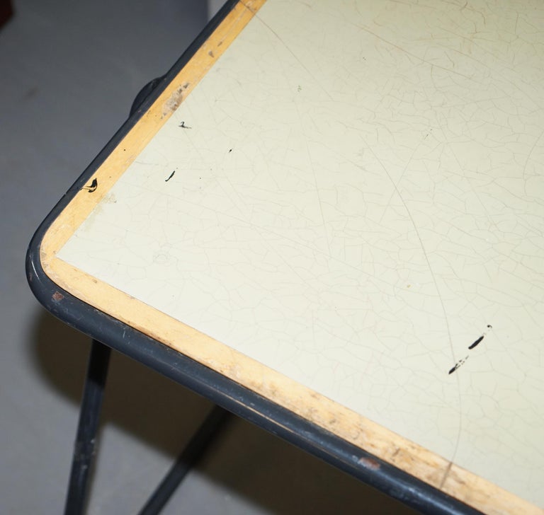 1 of 20 British Military Army Stacking Desk Tables Full Sized Stainless ...