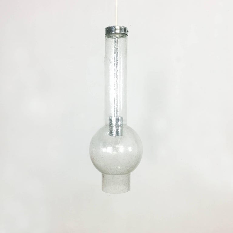 1 of 3 Handblown Glass Tube Light Made by Staff Lights 1970s, Germany ...