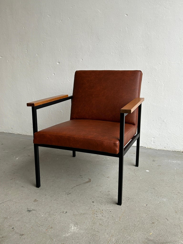 1 of 3 Original Vintage Mid-Century Modern Armchair, Niko Kralj for ...
