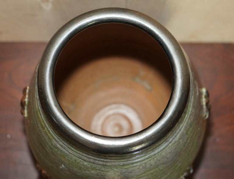1 of 3 Signed Period Roger Guerin 1896-1954 Ceramic Stoneware Pottery ...