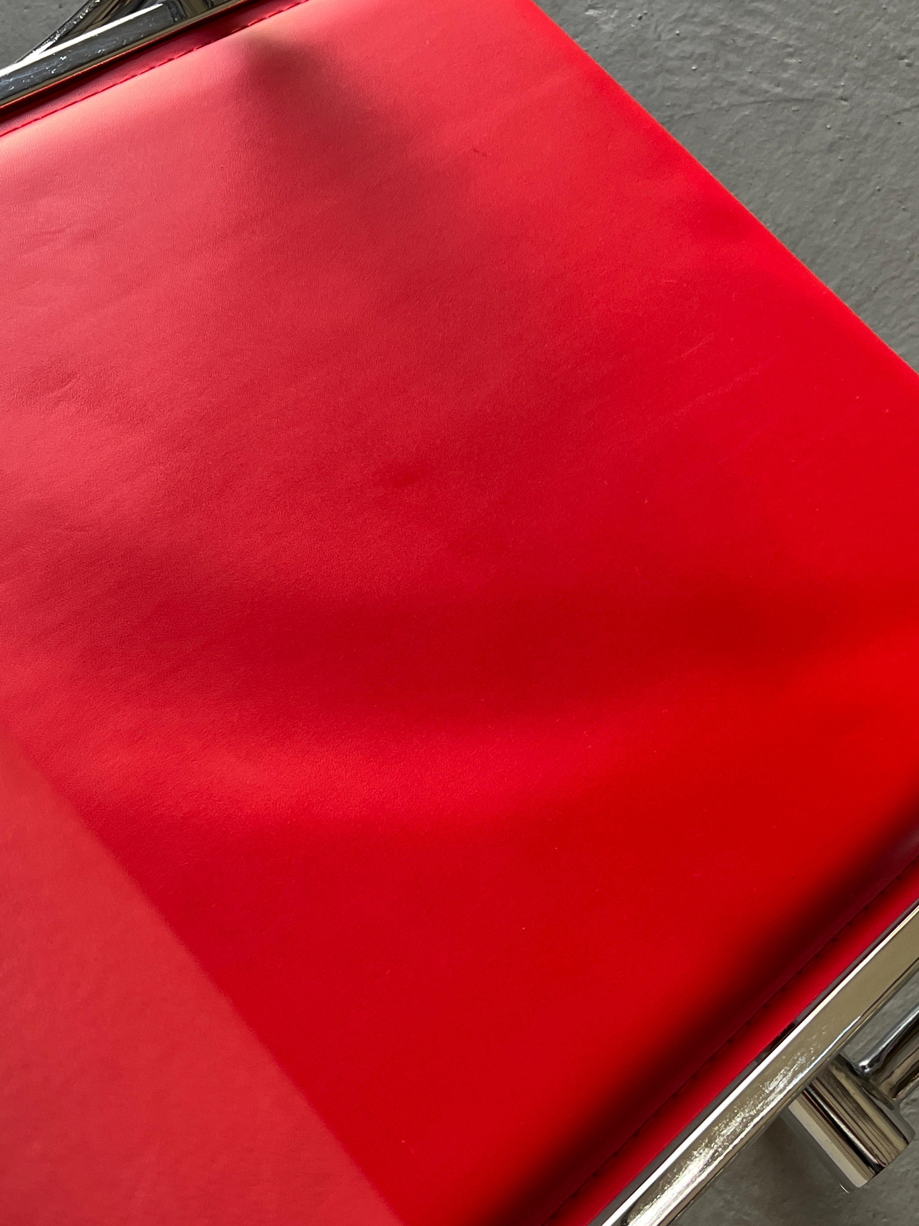 1 of 5 Vintage Postmodern Tubular Chair in the style of Paolo Piva ...