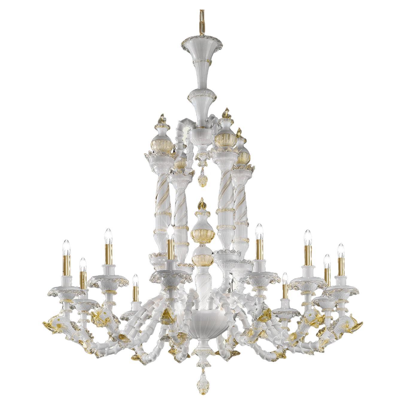 1 of the 2 Exceptional and Rich Dolphin Chandeliers, Venice Murano For ...
