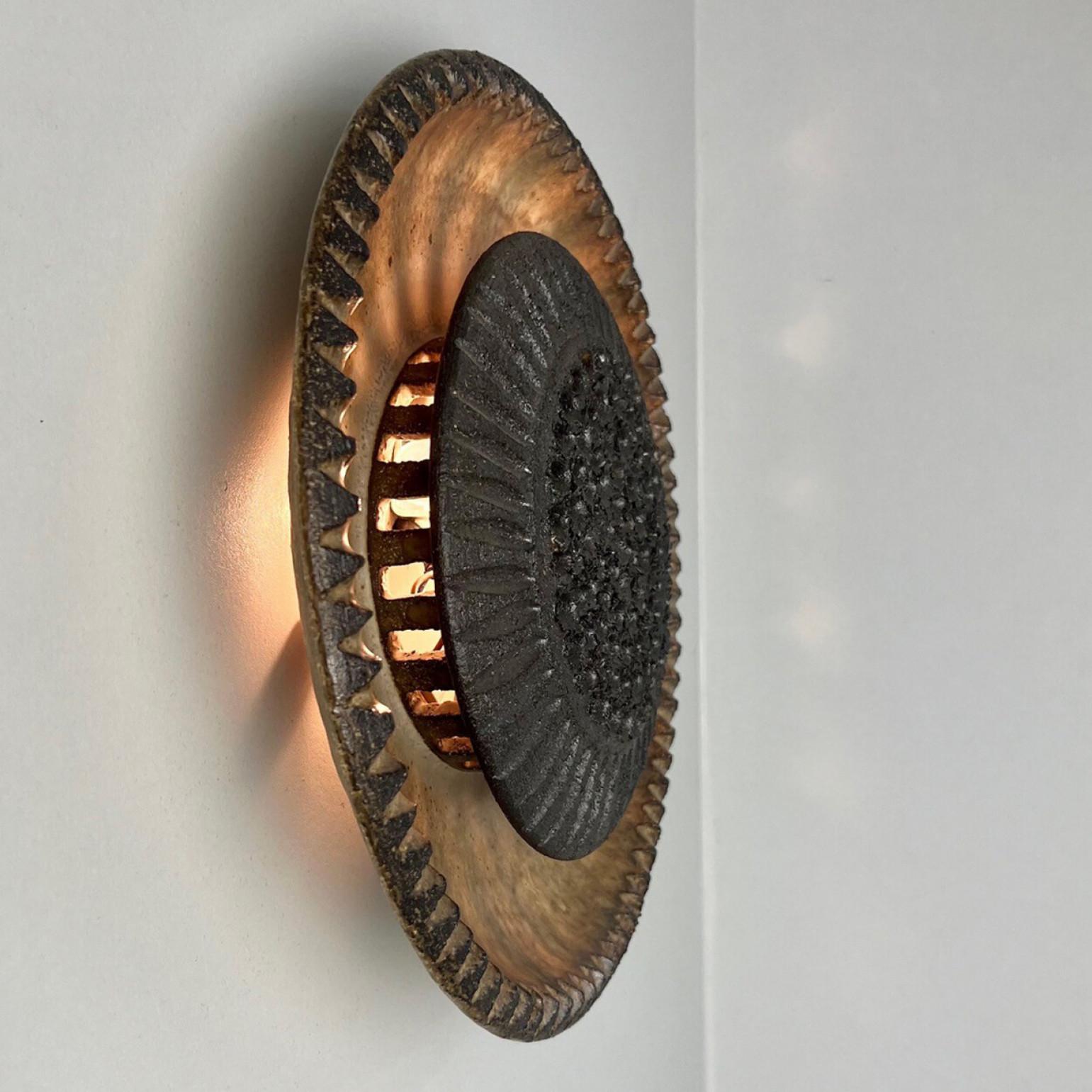 1 of the 3 Stunning Ceramic Wall Lights by Axella and Løvemose, Denmark ...