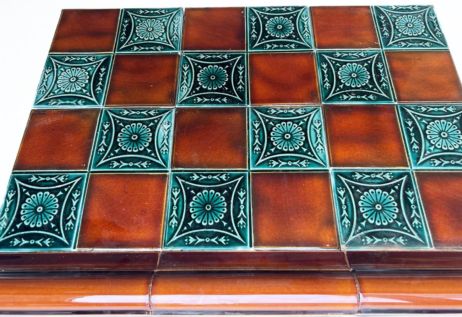 1 of the 30 Art Deco Glazed Relief Tiles by Gilliot, Hemiksem, circa ...