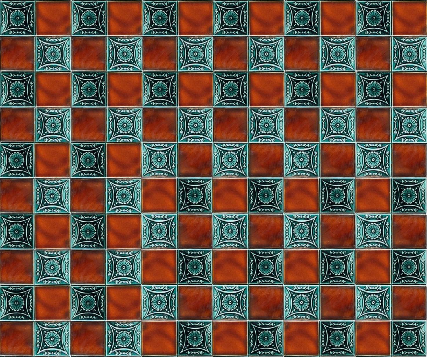 1 of the 30 Art Deco Glazed Relief Tiles by Gilliot, Hemiksem, circa ...