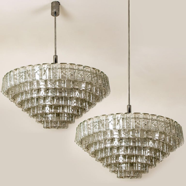 1 of the 4 Huge XXL Giant Ballroom Light Fixture, 1970s For Sale at 1stDibs