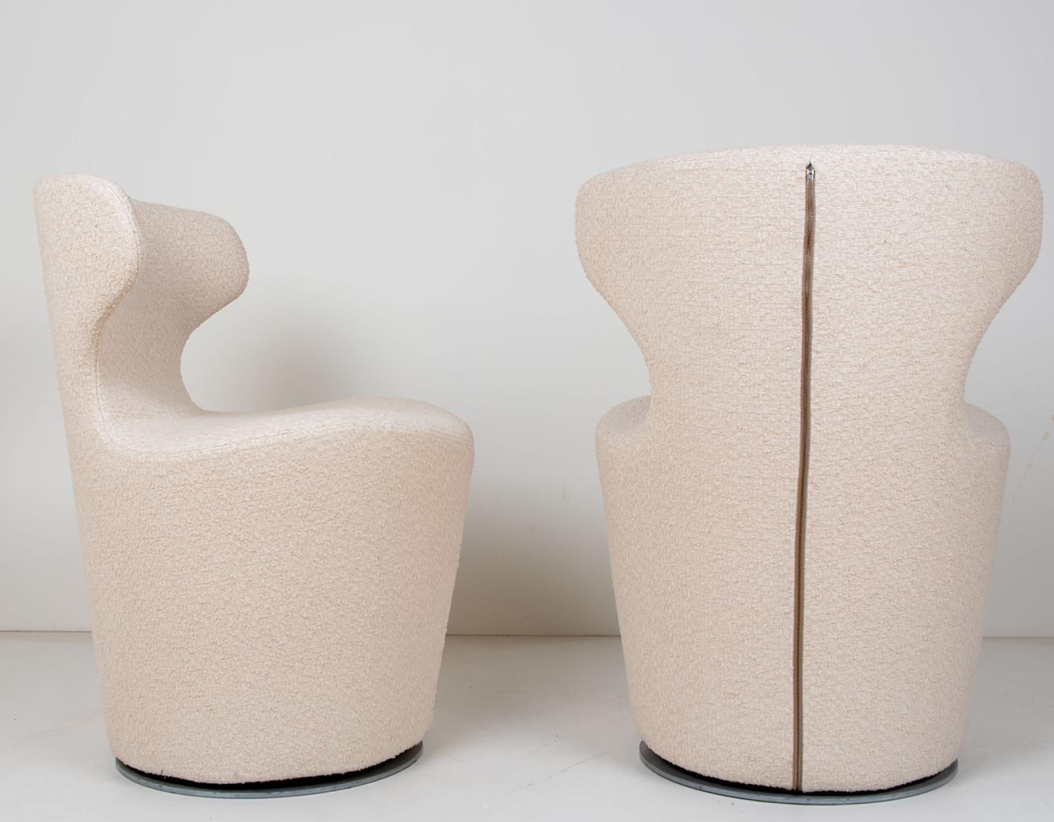 1 of the 4 Piccola Papilio Armchairs by B&B Italia, New Upholstery ...