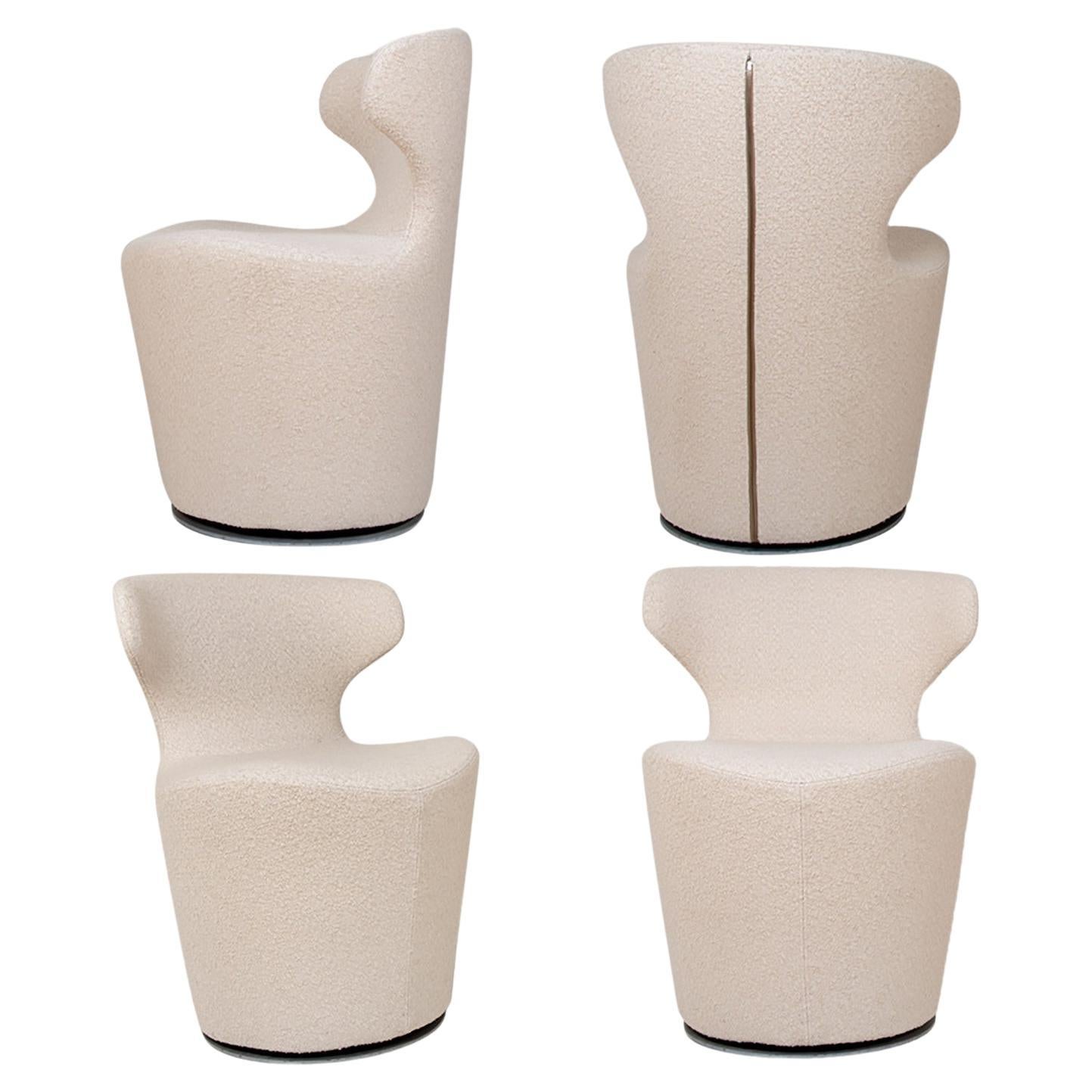1 of the 4 Piccola Papilio Armchairs by B&B Italia, New Upholstery ...
