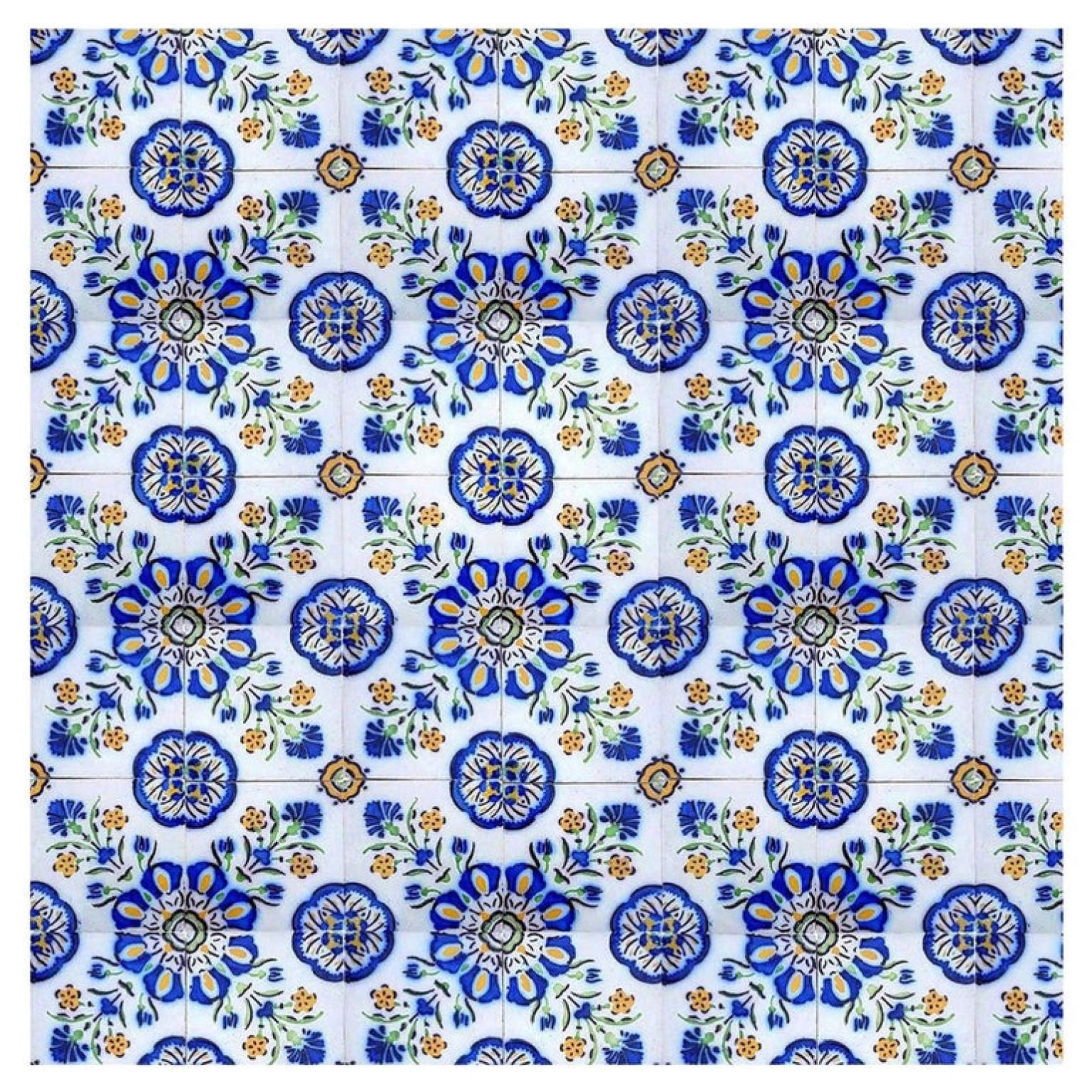 1 of the 410 Handmade Antique Ceramic Tiles by Devres, France, 1910s ...
