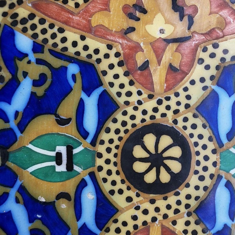 1 of the 6 Unique Antique Ceramic Tiles, Onda, Spain Valencia, circa ...