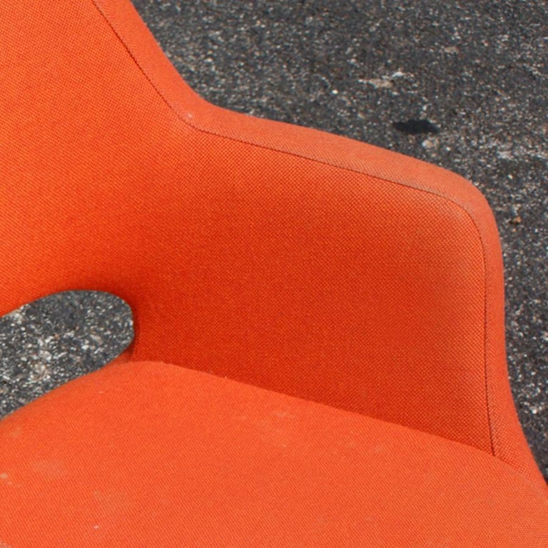 1 Orange Martela Kilta Armchair by Olli Mannermaa For Sale at 1stDibs