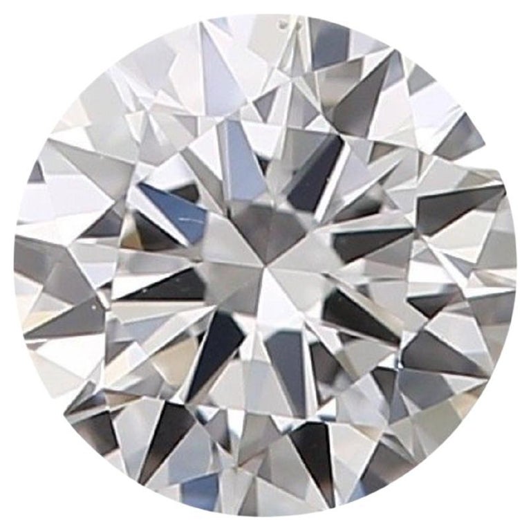 1 carat de diamant naturel - 0,34 carat - rond - E - VS1- Certificat ...