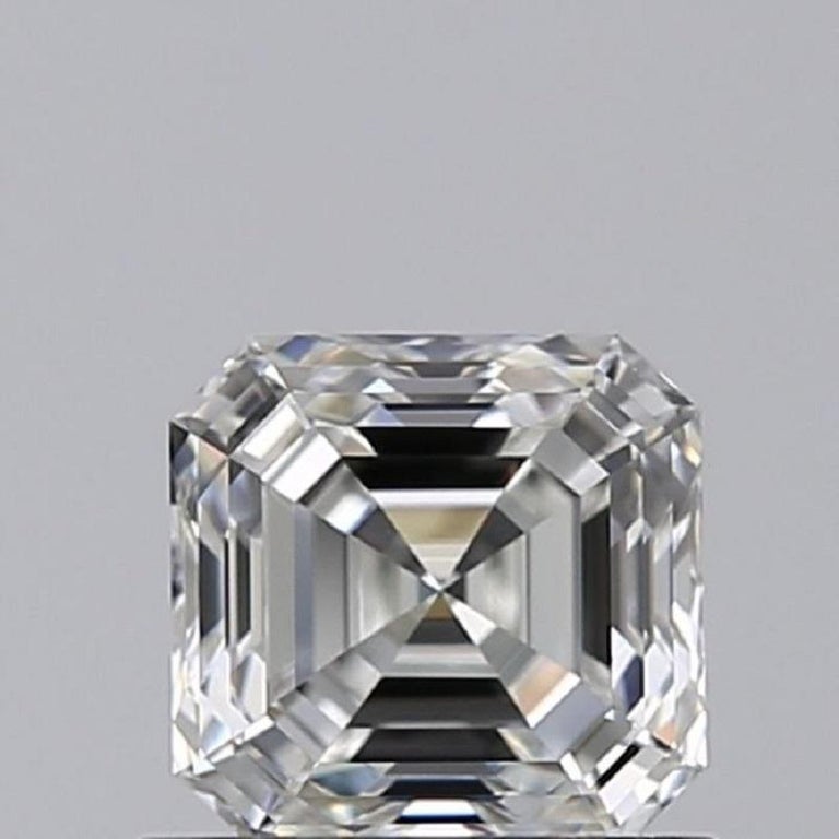 1 carat diamant naturel - 0,70 carat - Asscher - G - Certificat IGI En ...