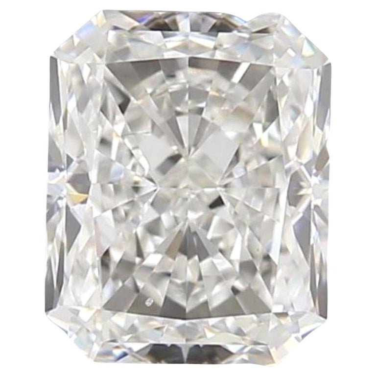 1 Pc Natural Diamond, 0.92 Ct, Radiant, F, VS2, IGI Certificate For ...