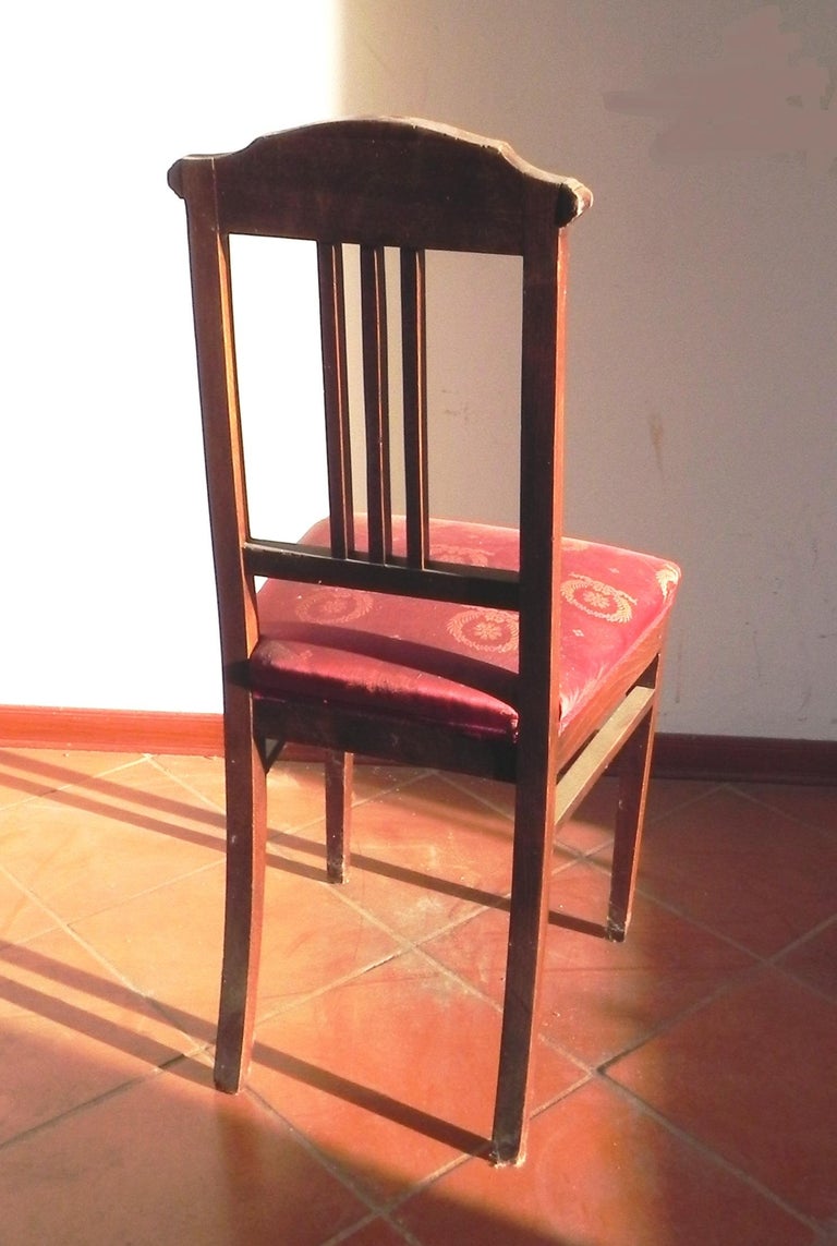 1 sedia in stile Vittoriano '800 For Sale at 1stDibs