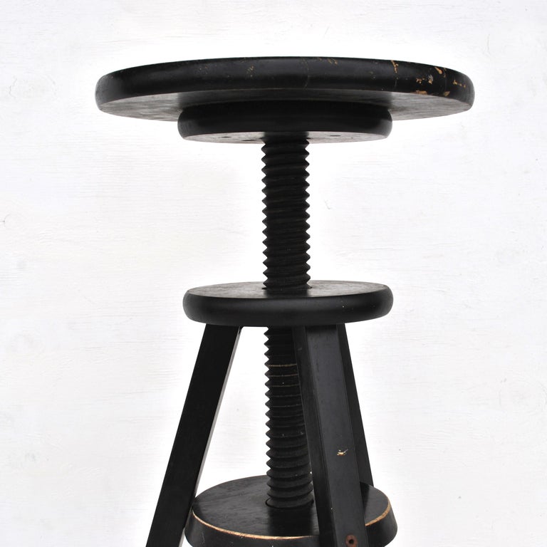 '1' Vintage Industrial Adjustable Bar Stool For Sale at 1stDibs ...