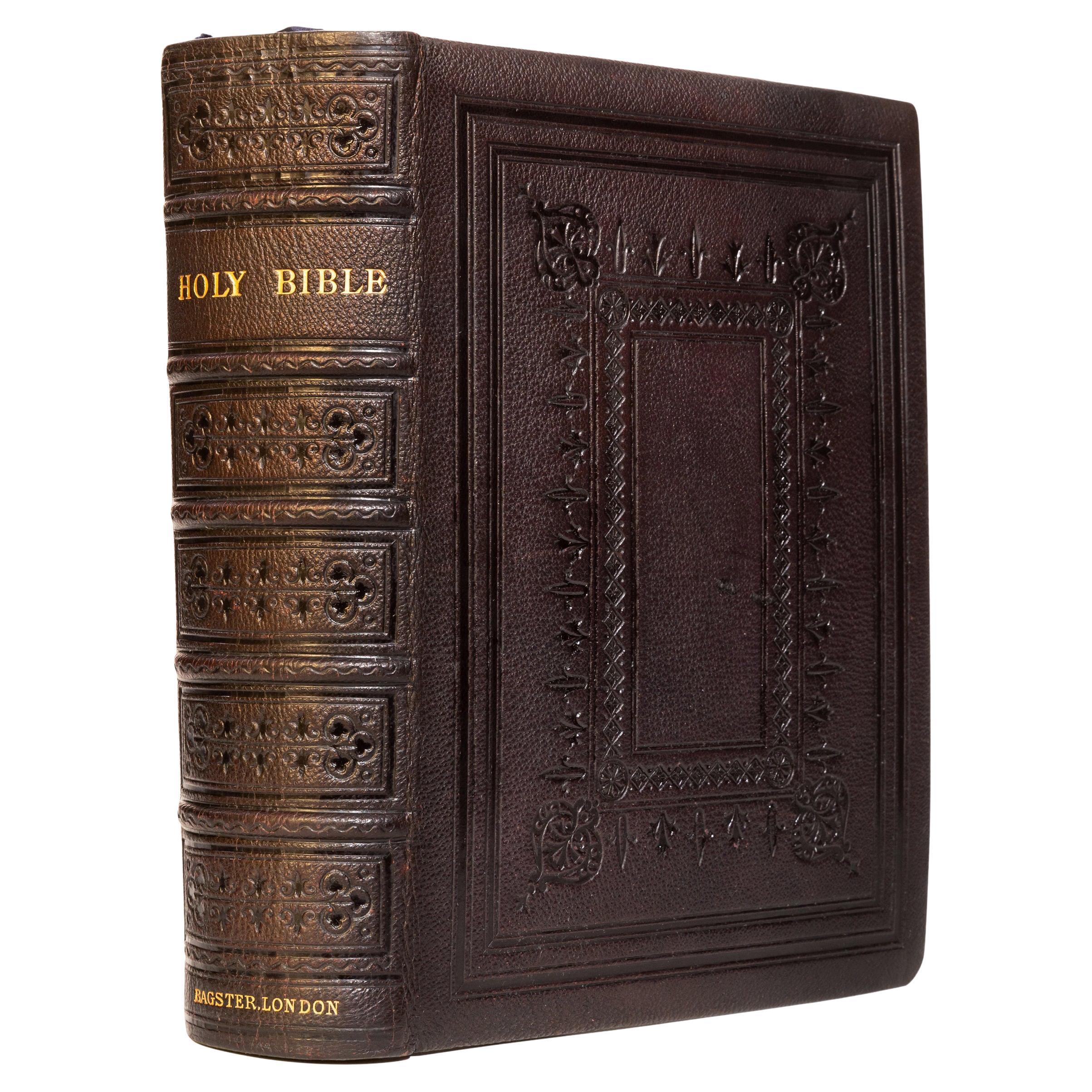 1 Volume, the Holy Bible Containing the Old and New Testaments at 1stDibs