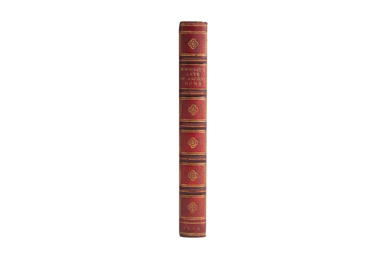 1 Volume. Lord Macaulay, Lays of Ancient Rome. For Sale at 1stDibs