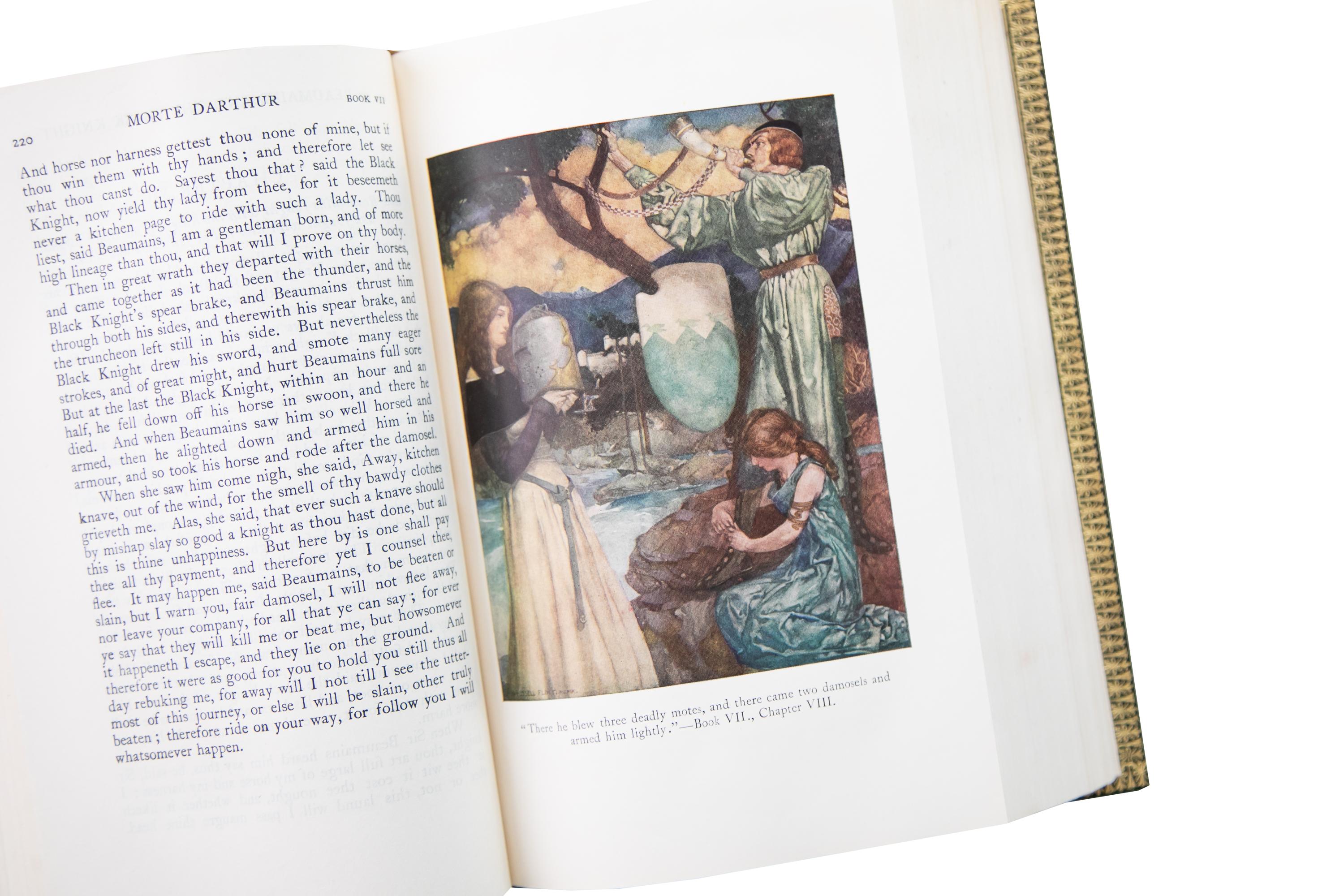 1 Volume, Sir Thomas Mallory, Le Morte D'arthur For Sale at 1stDibs ...