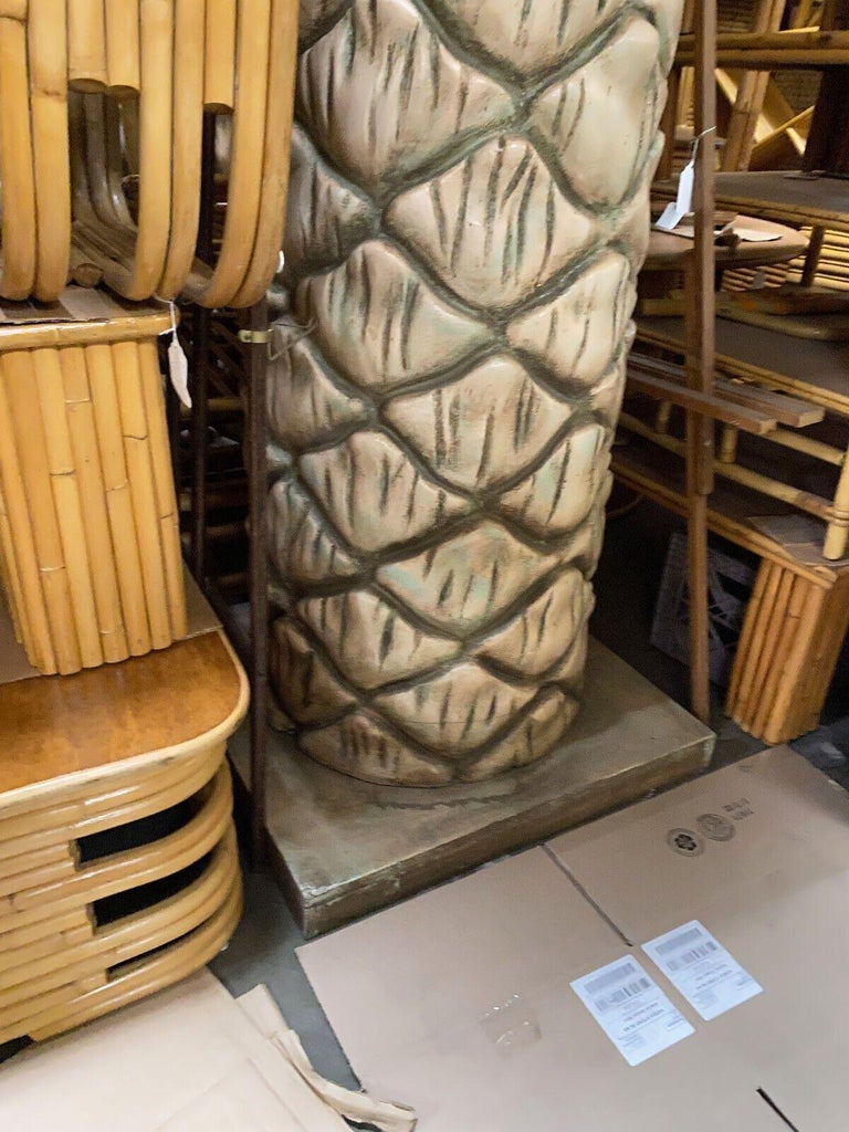 10'' Fibreglass Art Deco Grand Hollywood Palm Tree Column For Sale at ...