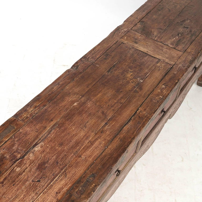 Long Chinese Console Table 1500-1600 Century, Shanxi Province For Sale ...