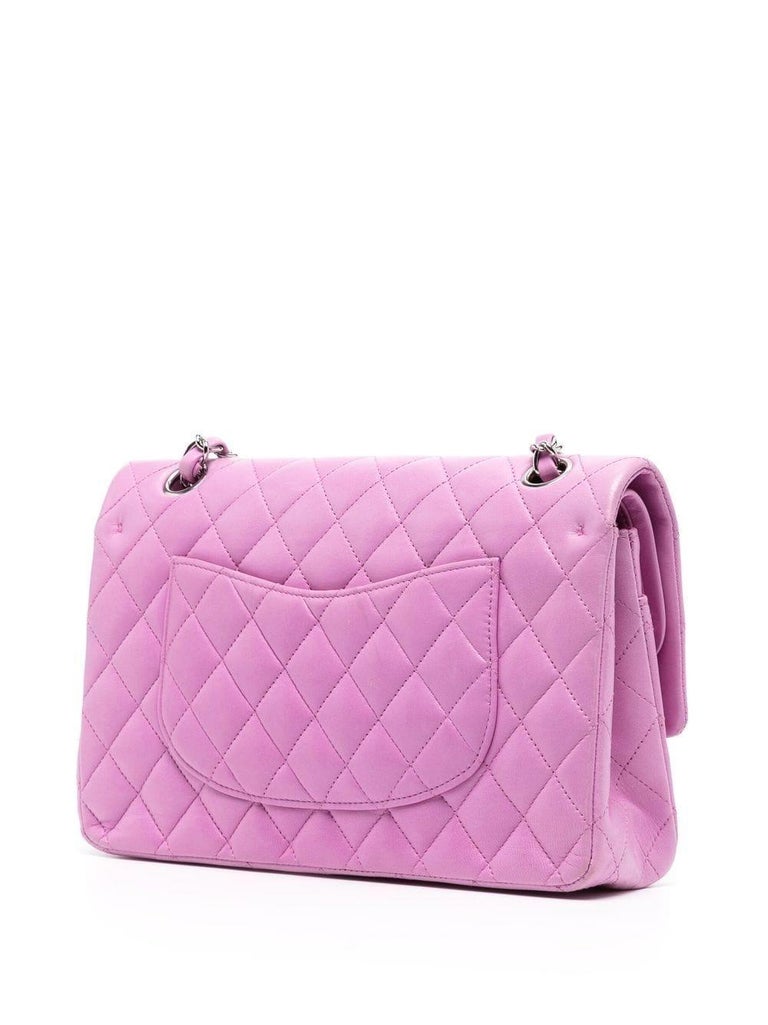 10 Inch Medium Double Flap Bag For Sale at 1stDibs
