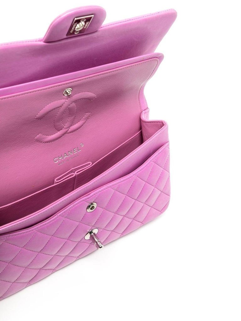 10 Inch Medium Double Flap Bag For Sale at 1stDibs