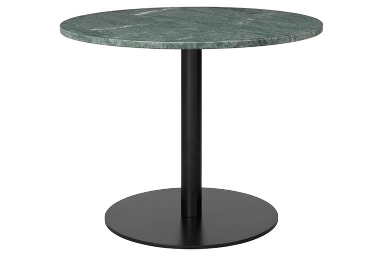 1.0 Lounge Table, Round, Round Black Base, Large, Marble For Sale at ...